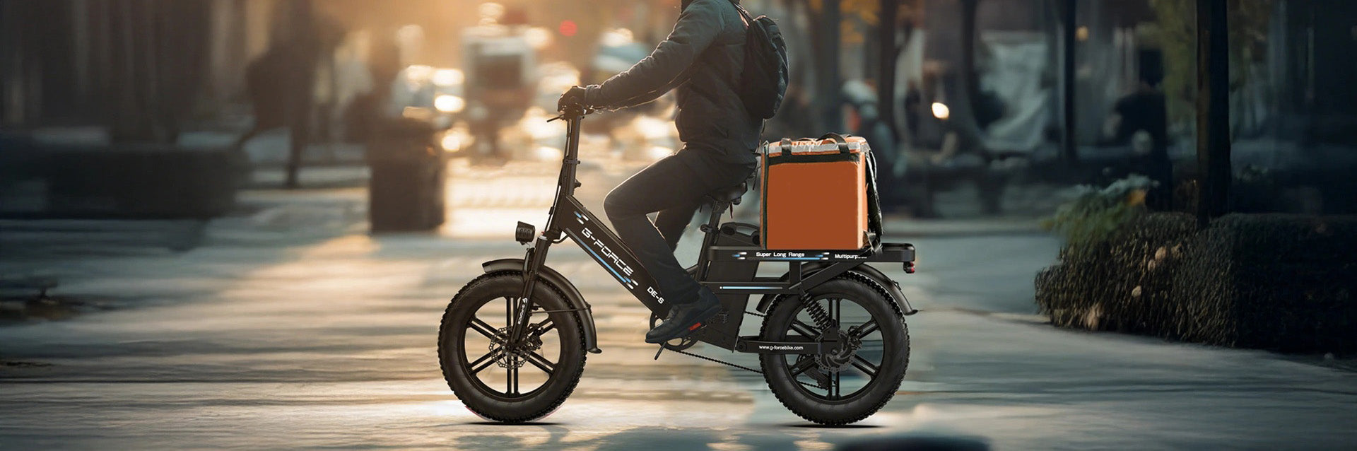 Best Cargo Ebike for Delivery & Commute | Fat Tire Electric Cargo Bikes ...