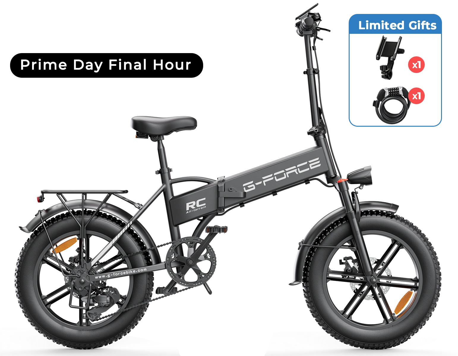 Affordable Folding Ebike | G-FORCE RS – Powerful 750W Motor & Quick ...